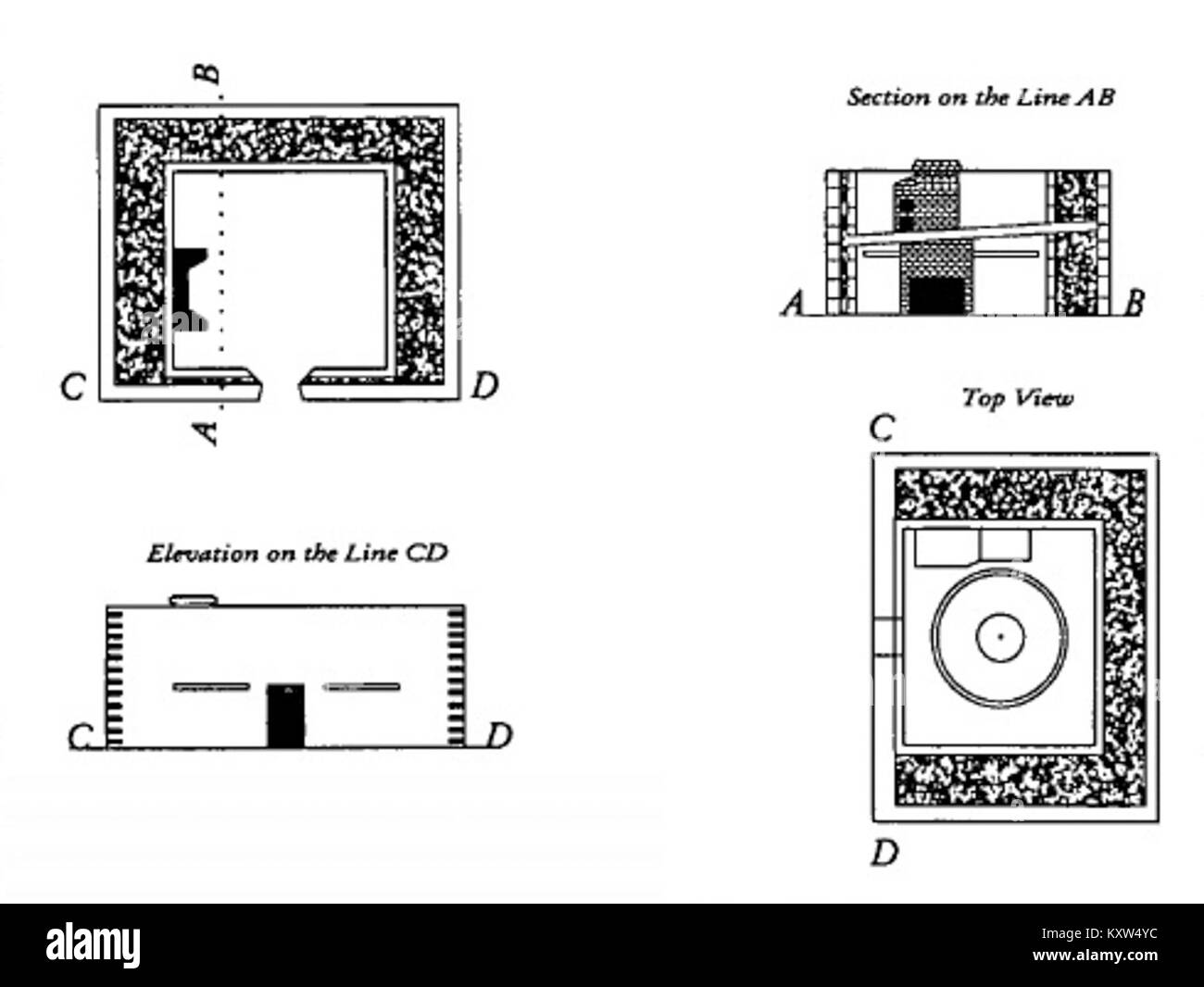 Image of Gibraltar Point Blockhouse at Fort York in Toronto, Canada, a ...