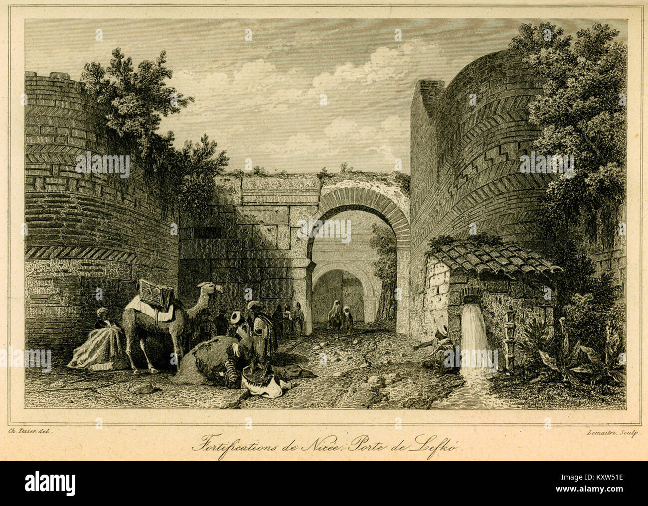 Félix marie charles texier hi-res stock photography and images - Alamy