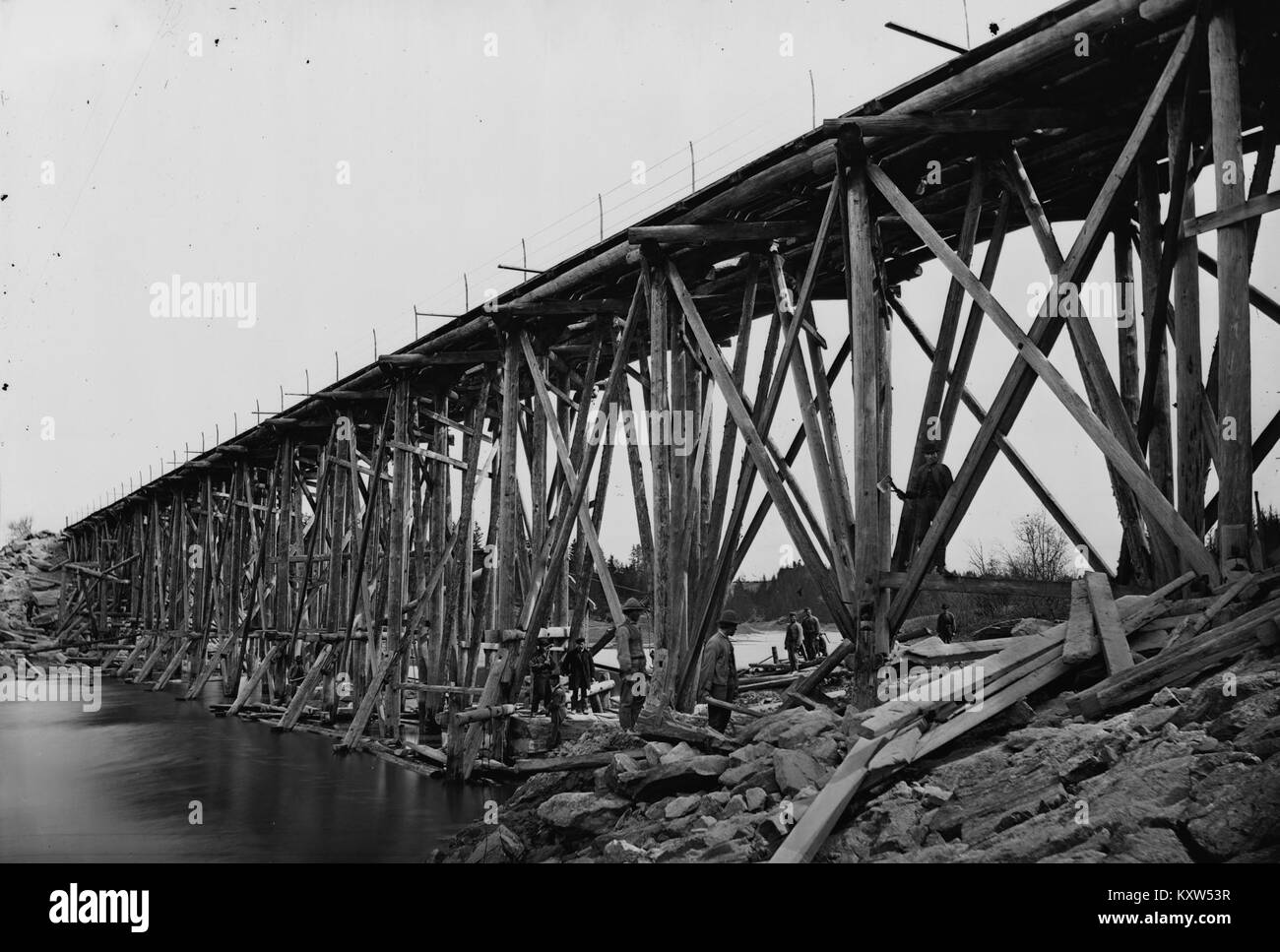 The Fosaa Bridge is a railway bridge located over the Fosså river in ...