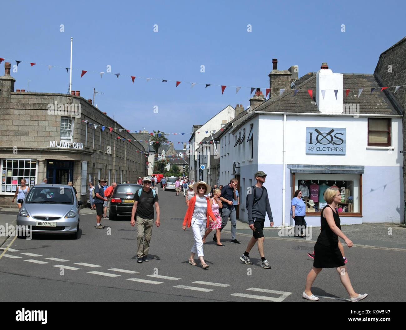 Hugh town june hi-res stock photography and images - Alamy