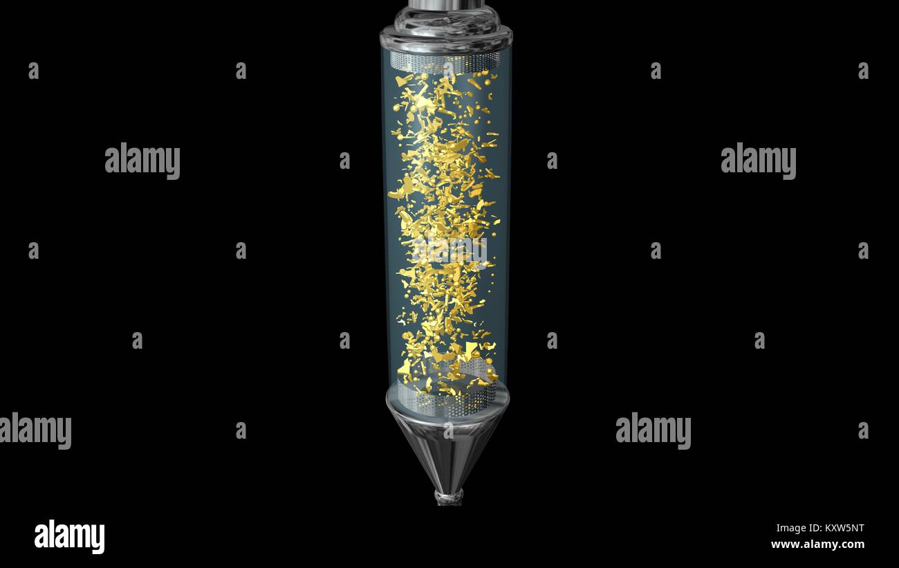 Particles fragments, shrapnel shapes, debris separated and captured in ...