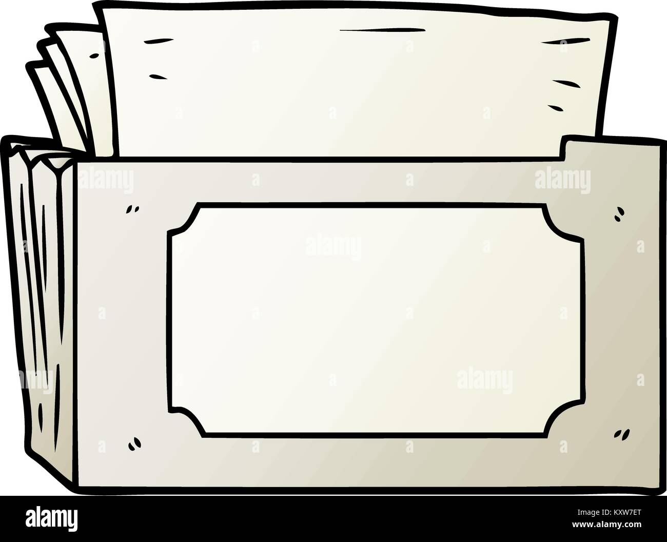 cartoon folder of files Stock Vector Image & Art - Alamy