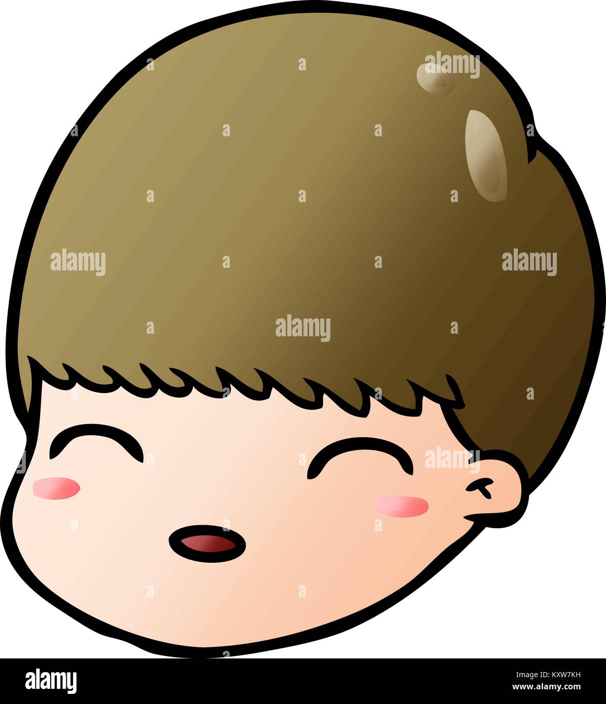 cartoon male face Stock Vector Image & Art - Alamy