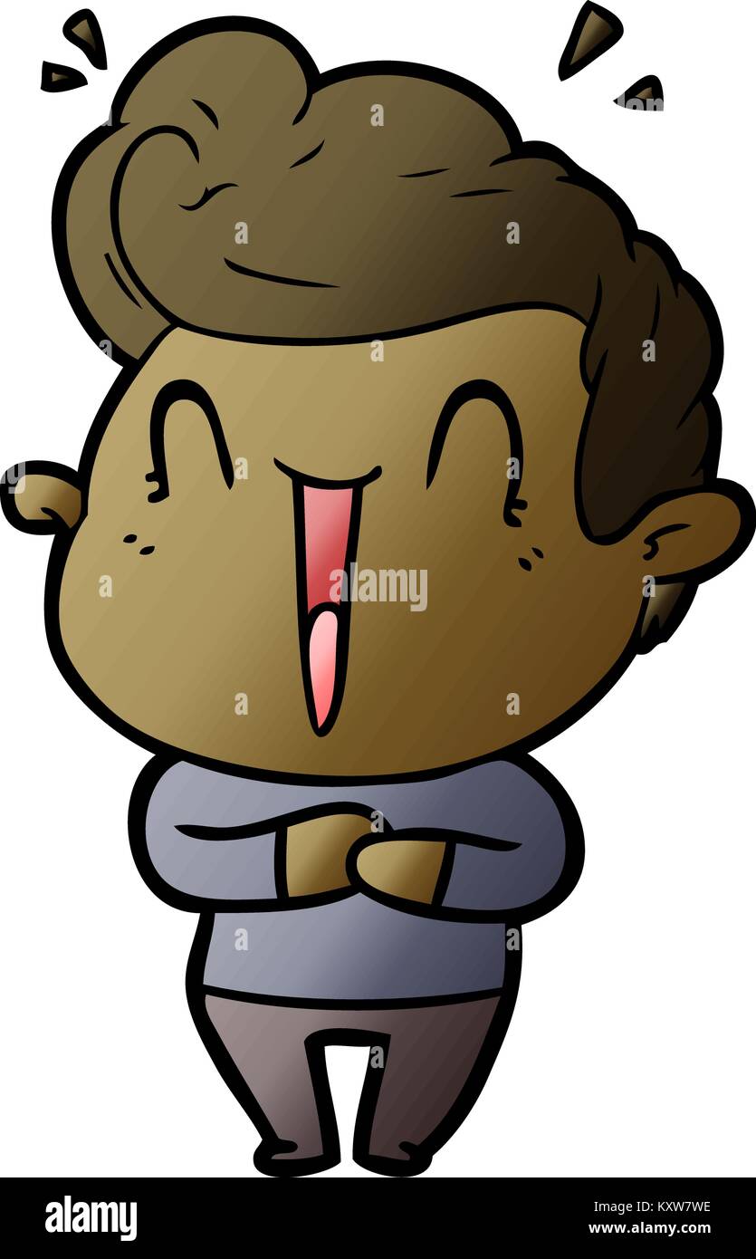 excited man cartoon Stock Vector Image & Art - Alamy