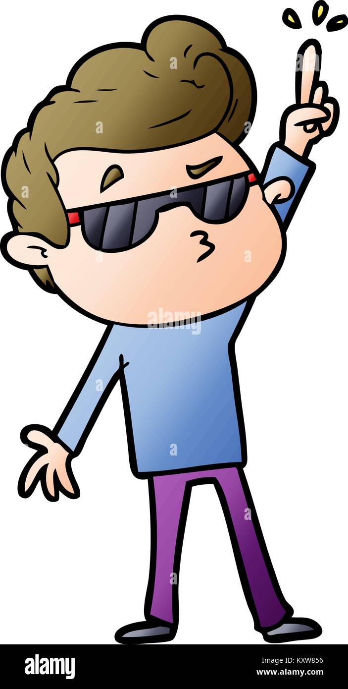cartoon cool guy Stock Vector Image & Art - Alamy