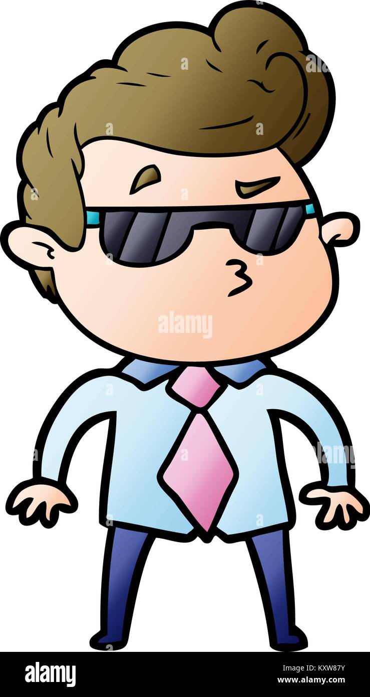 cartoon cool guy Stock Vector Image & Art - Alamy