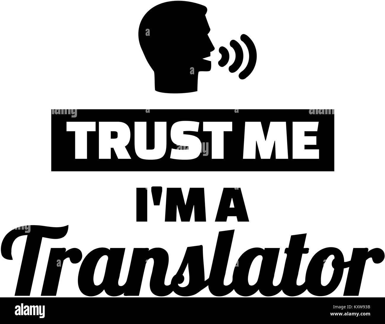 Translator logo hi-res stock photography and images - Alamy