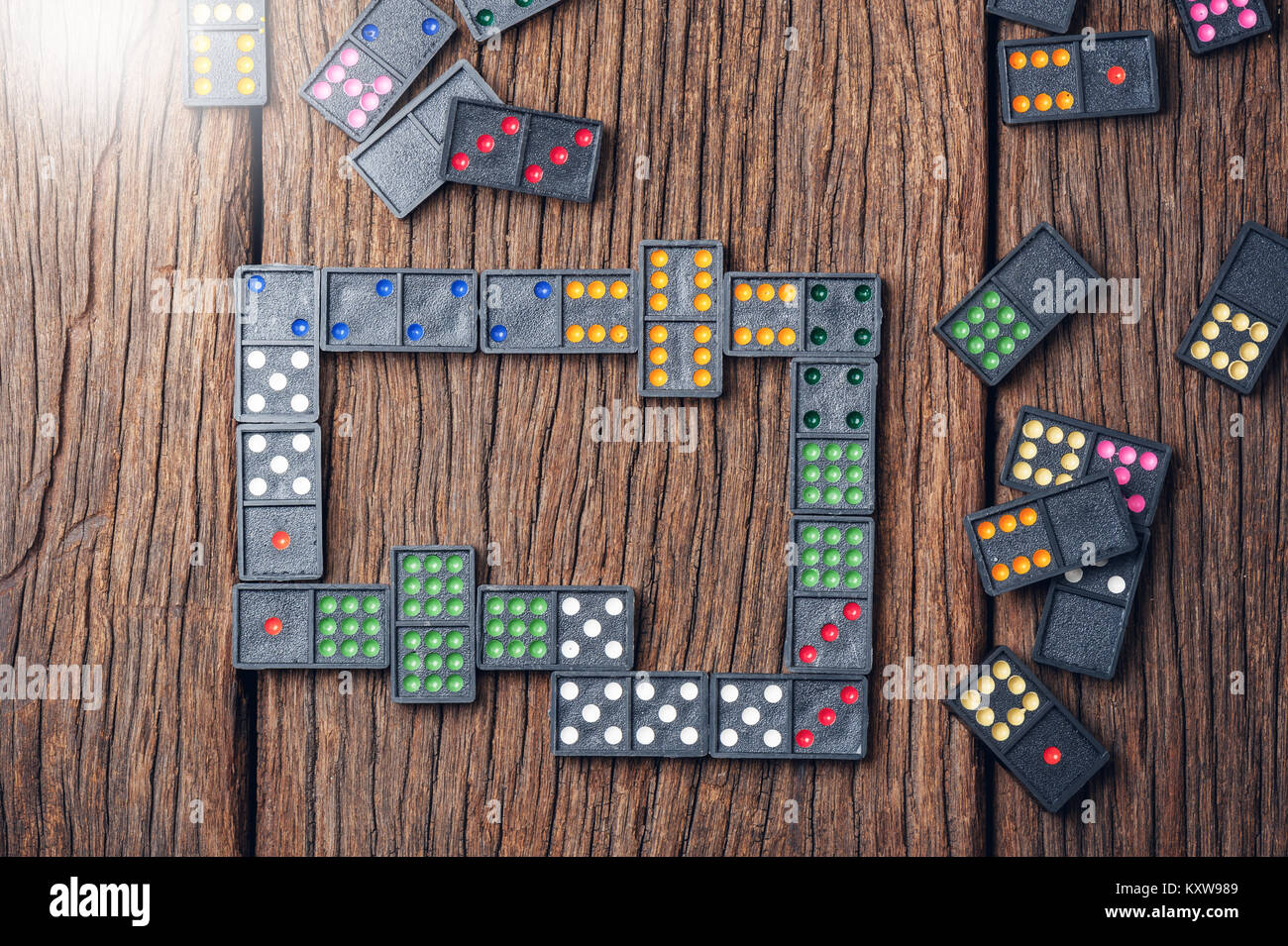 Dominoes. Dominoes is a game played with rectangular "domino" tiles ...