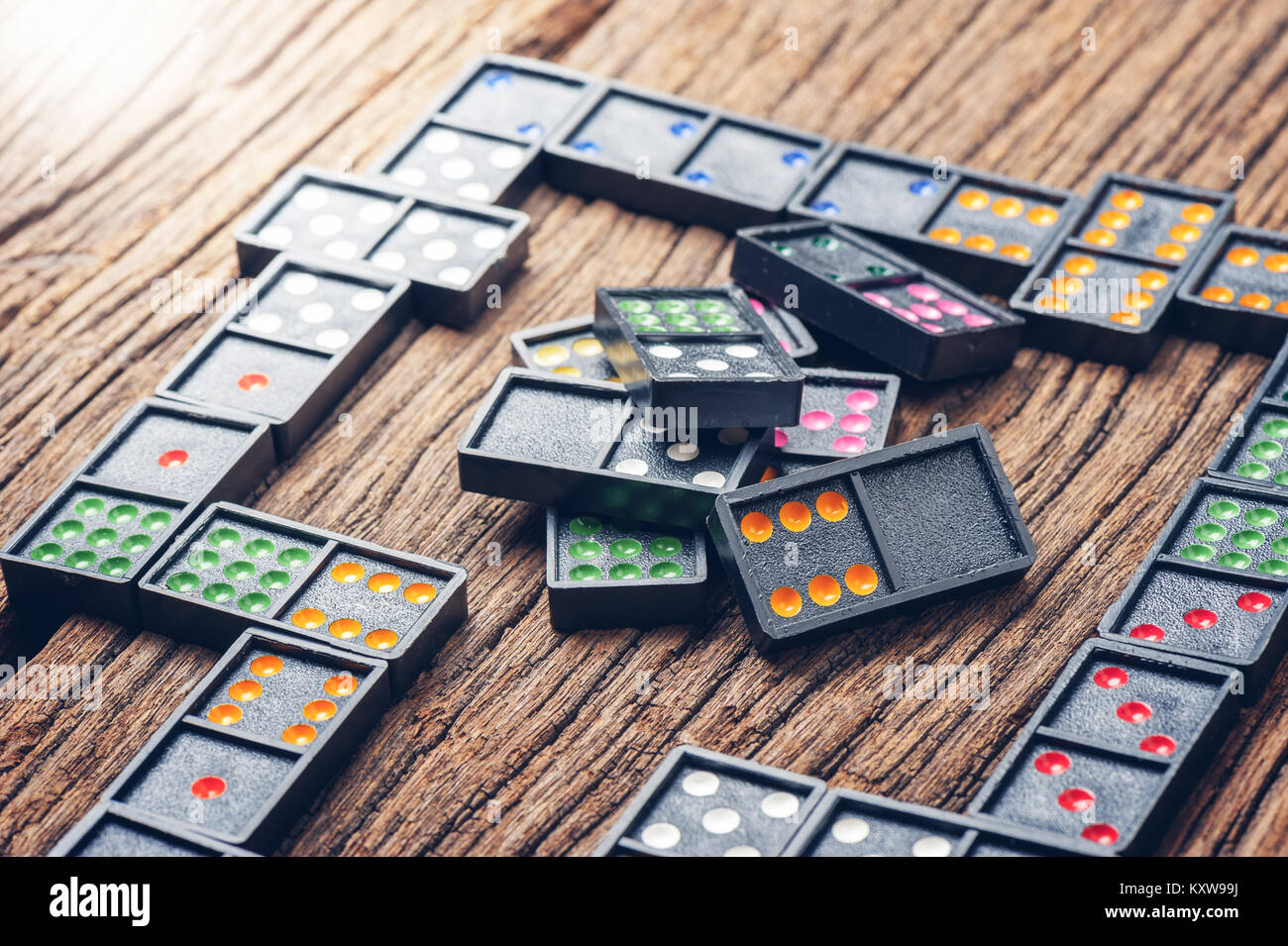 Dominoes. Dominoes is a game played with rectangular "domino" tiles ...