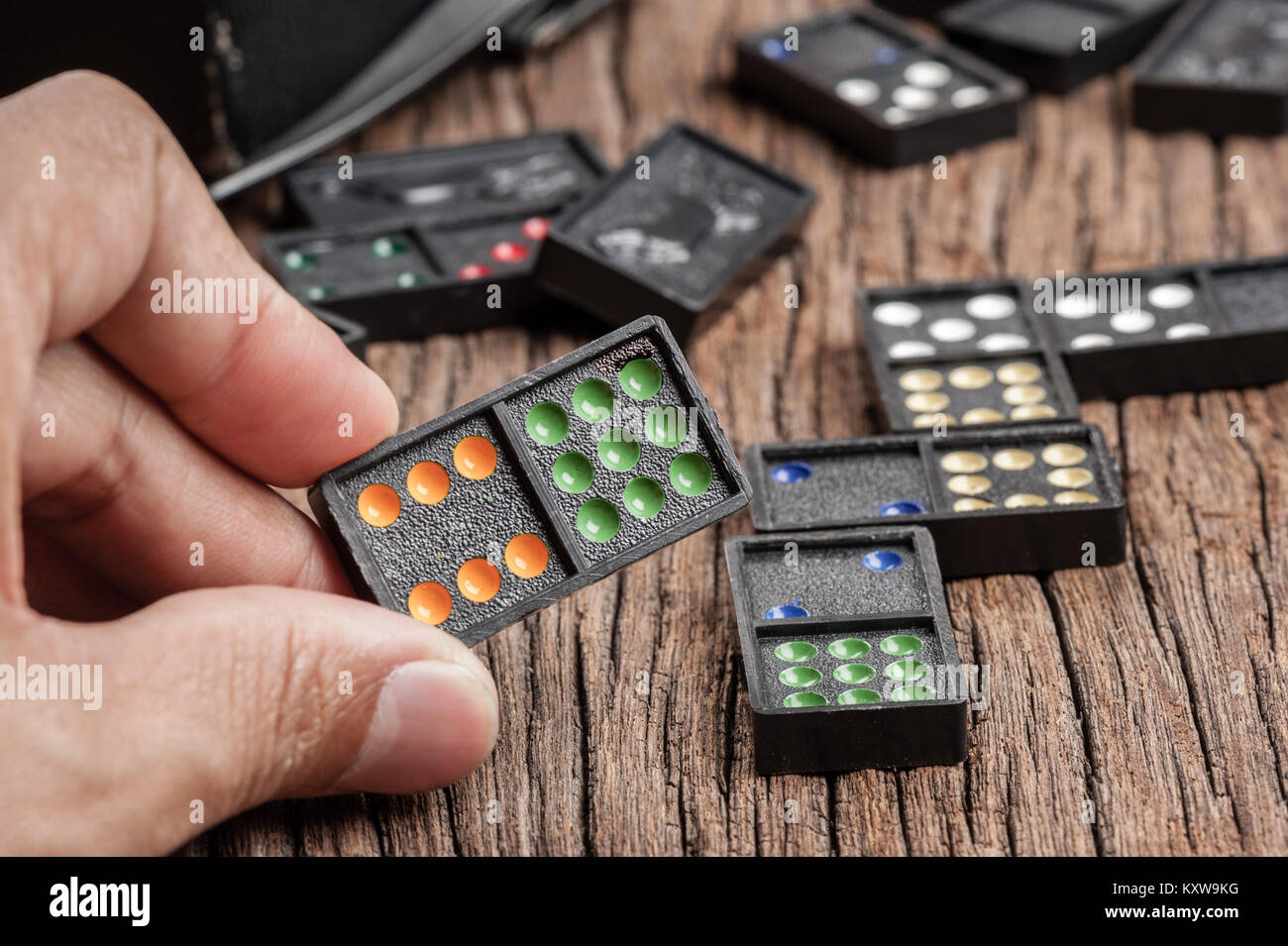 Dominoes. Dominoes is a game played with rectangular "domino" tiles ...