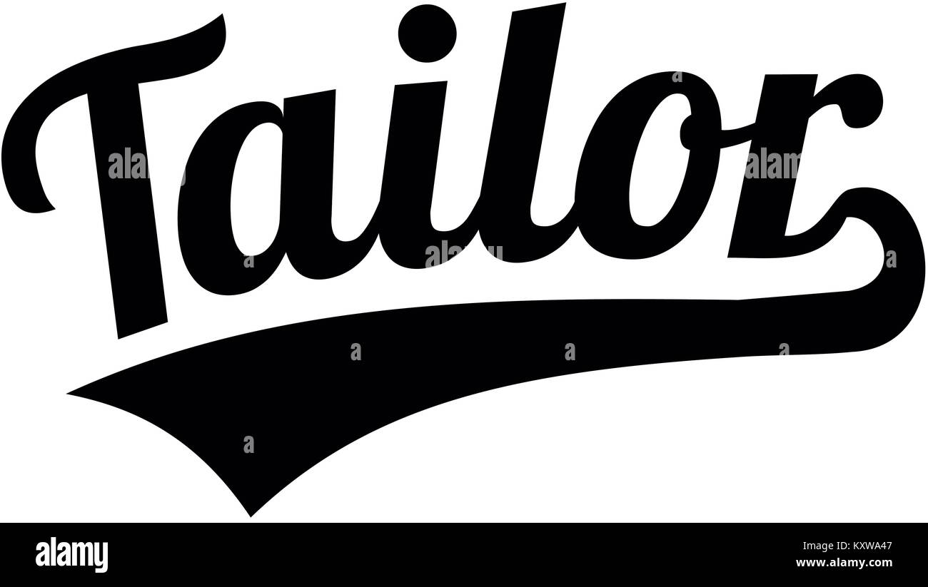 Tailor logo hi-res stock photography and images - Alamy
