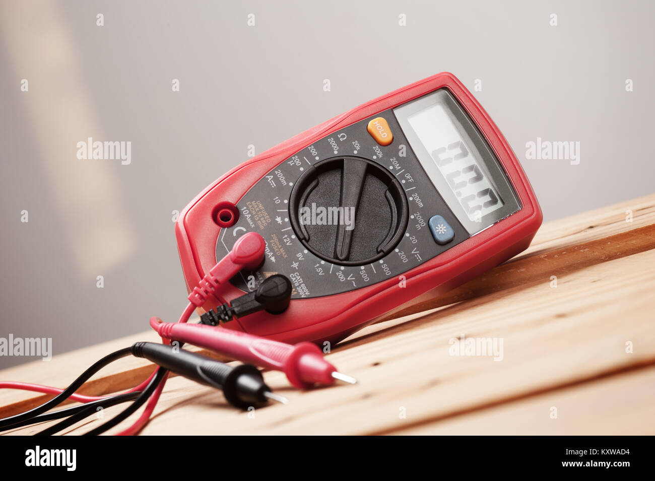 digital multimeter or multitester or Volt-Ohm meter, an electronic ...