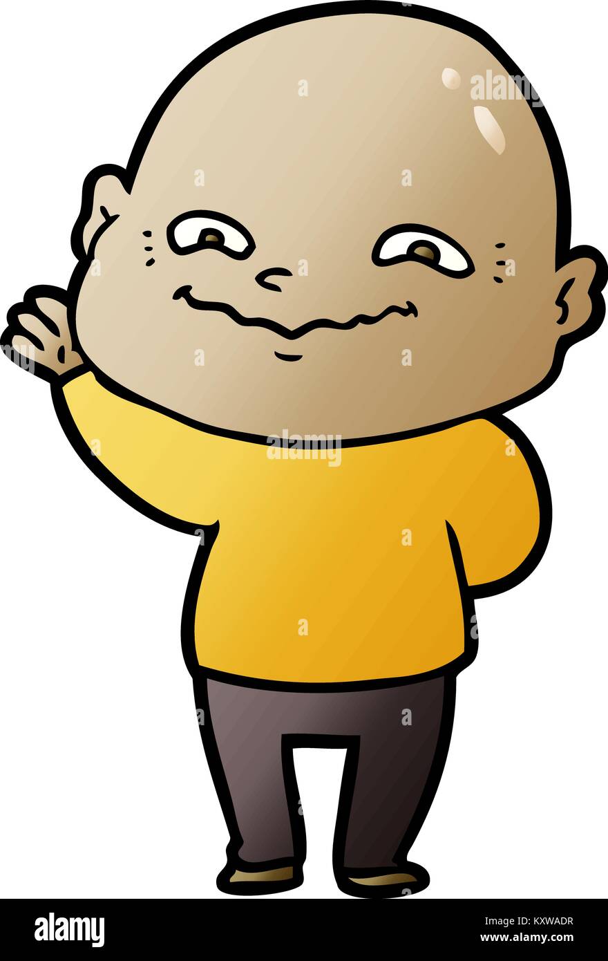 cartoon creepy guy Stock Vector Image & Art - Alamy