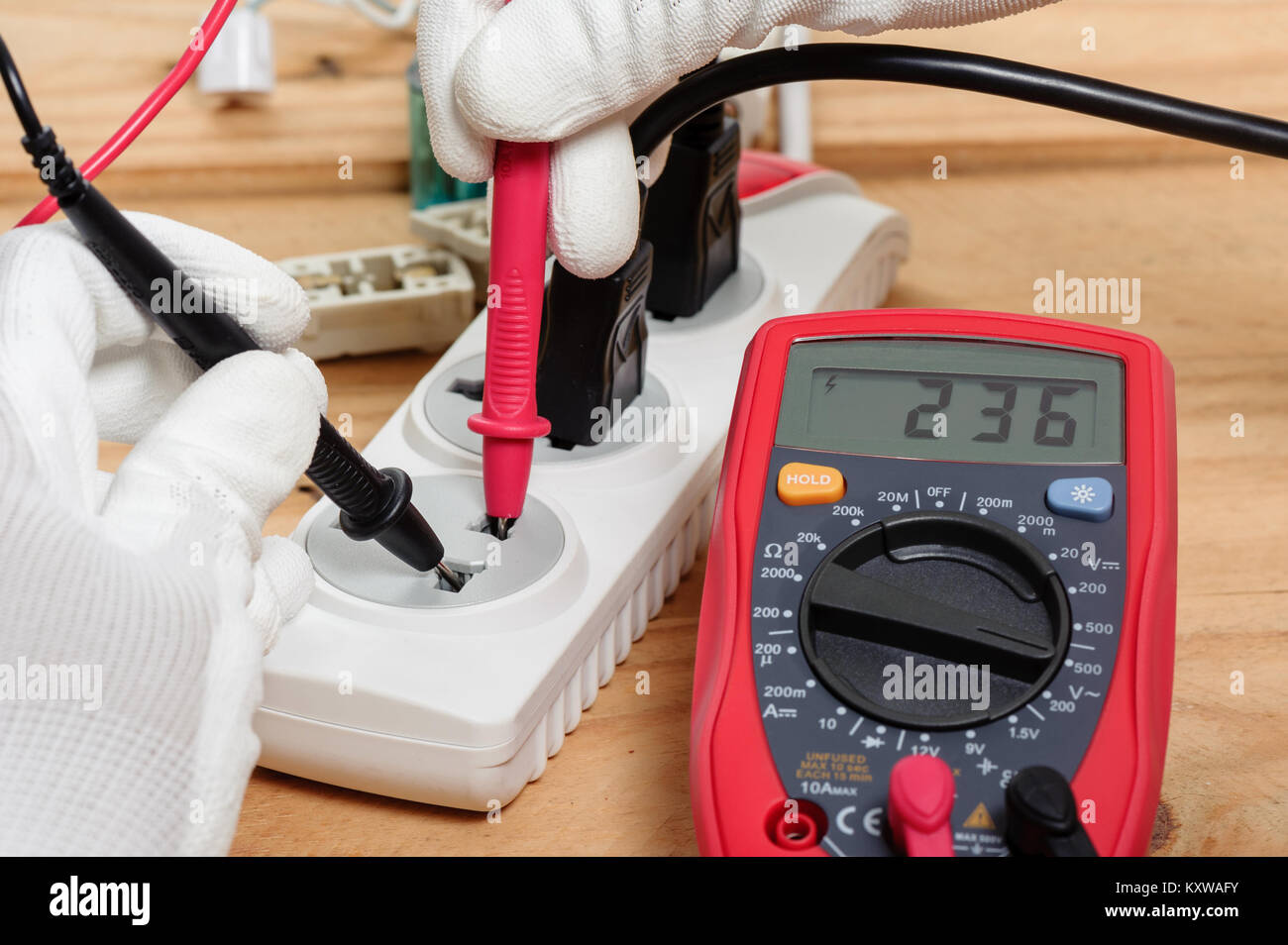 Ac dc in multimeter hi-res stock photography and images - Alamy