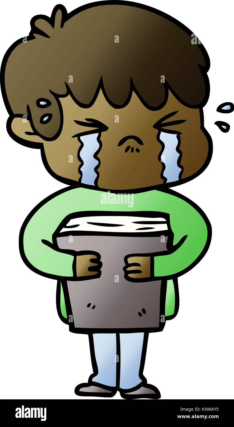 cartoon boy crying Stock Vector Image & Art - Alamy