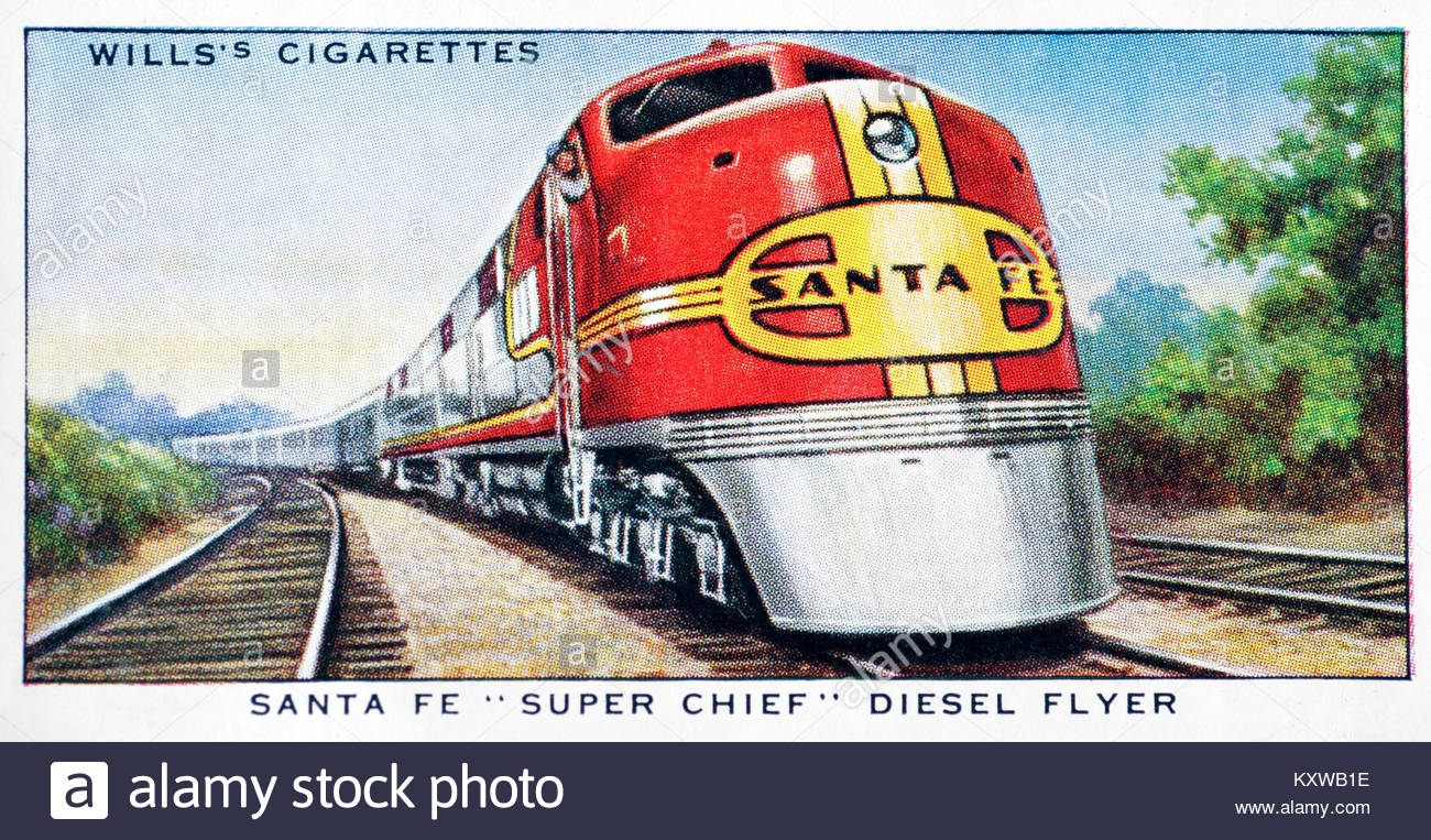 Santa fe super chief hi-res stock photography and images - Alamy
