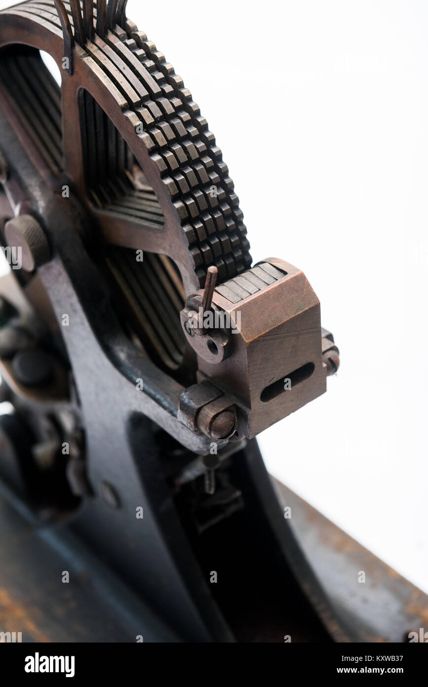 Laundry marking machine hi-res stock photography and images - Alamy