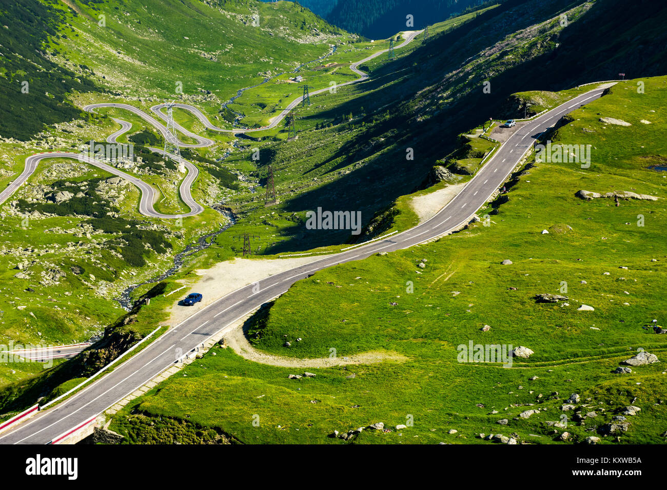 Transfagarasan mountain road hi-res stock photography and images - Alamy