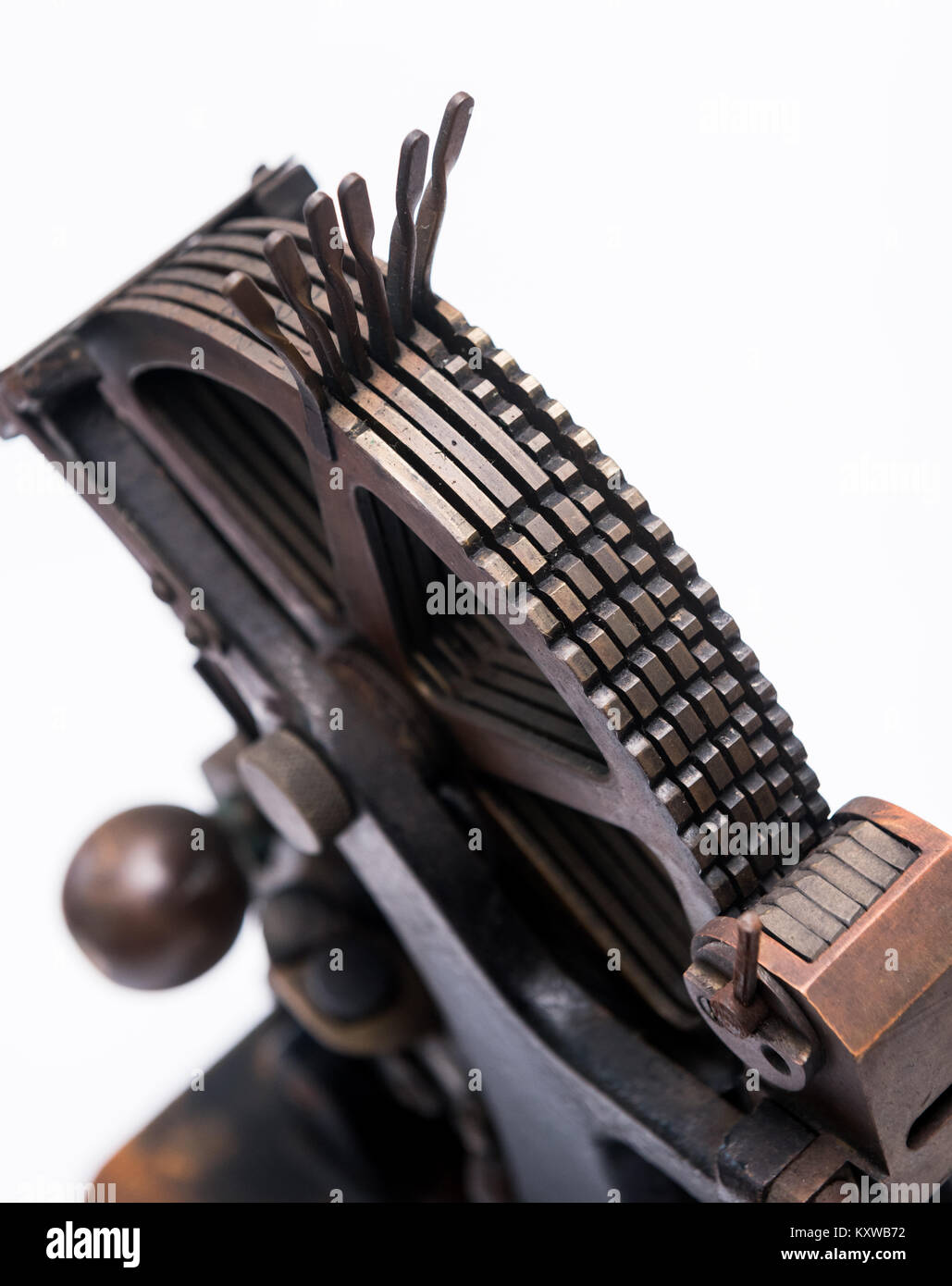 A & C Jenner Laundry marking machine Stock Photo - Alamy