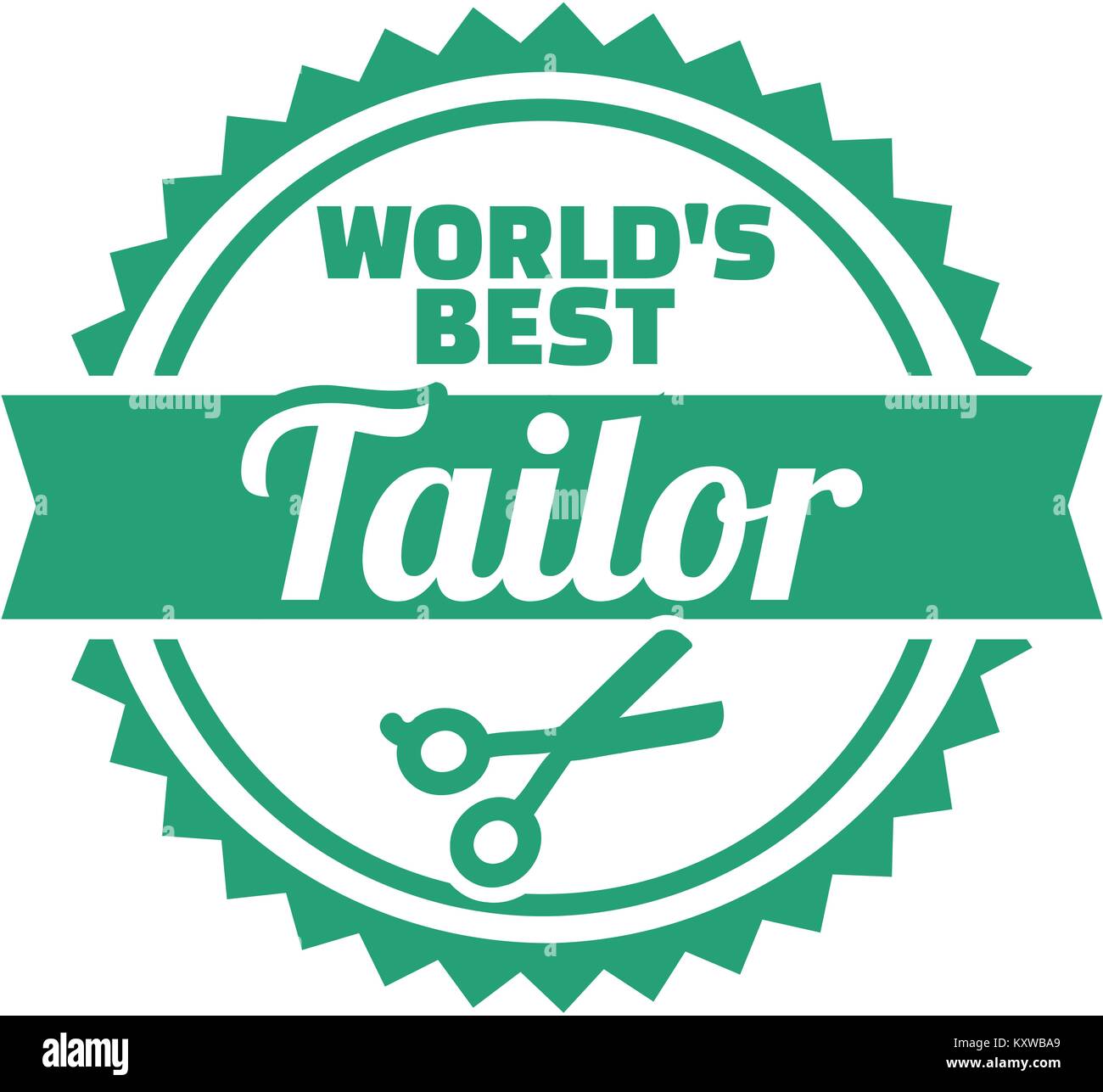 Vector tailor logo vector hi-res stock photography and images - Alamy