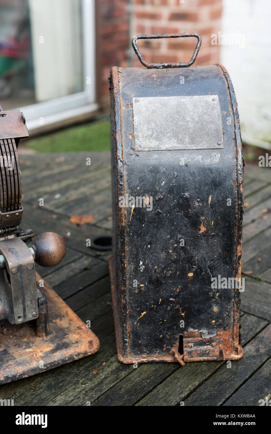 A & C Jenner Laundry marking machine Stock Photo - Alamy