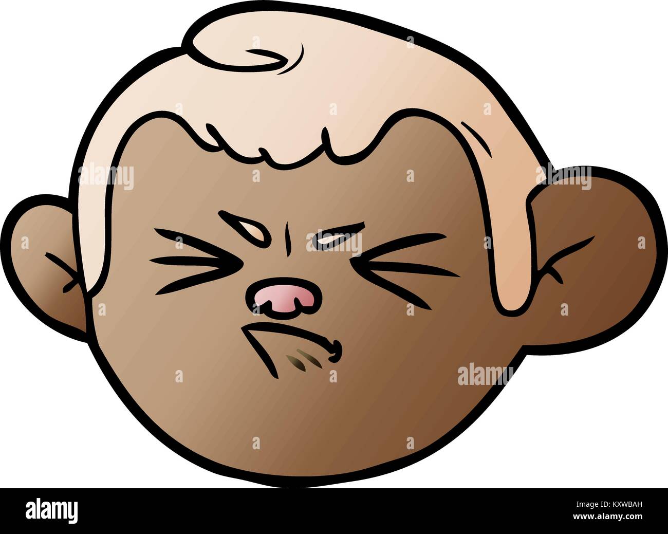 cartoon monkey face Stock Vector Image & Art - Alamy