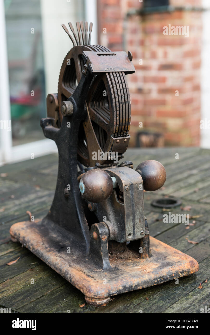 Laundry marking machine hi-res stock photography and images - Alamy