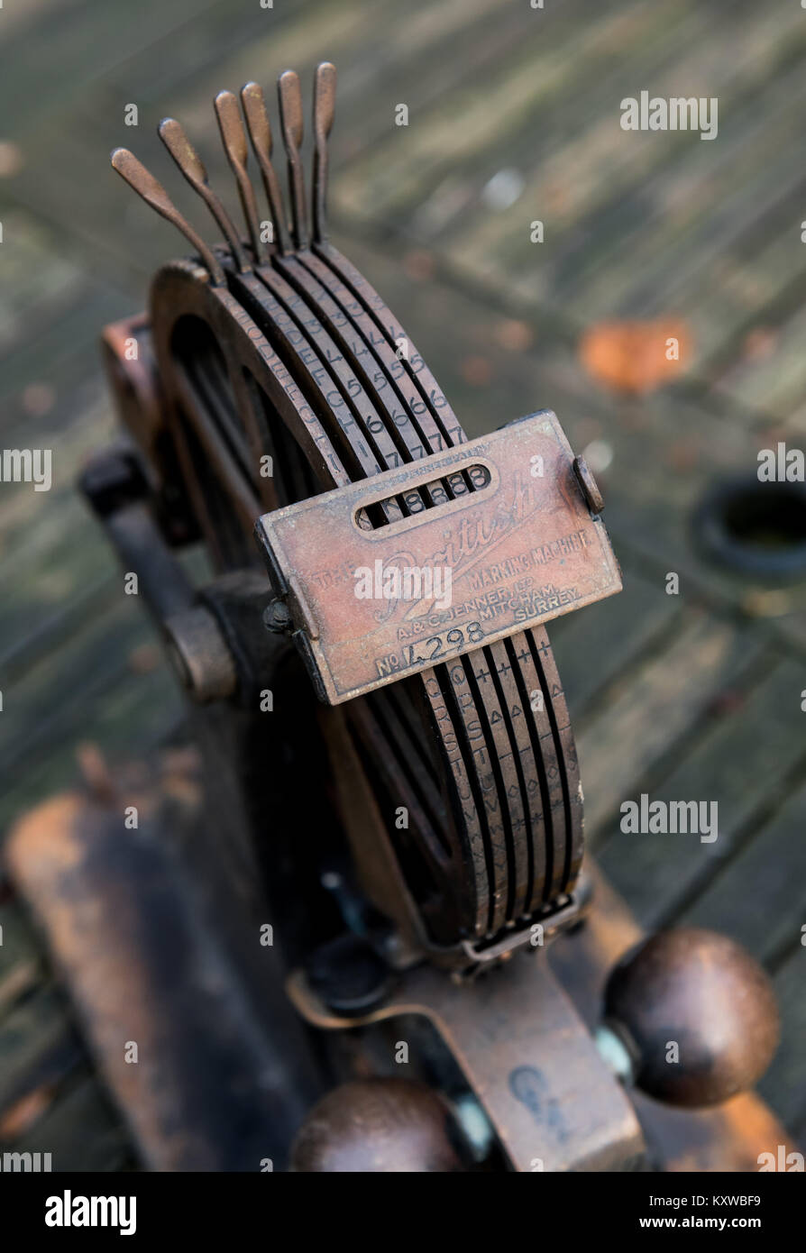 Laundry Marking Machine High Resolution Stock Photography and Images ...