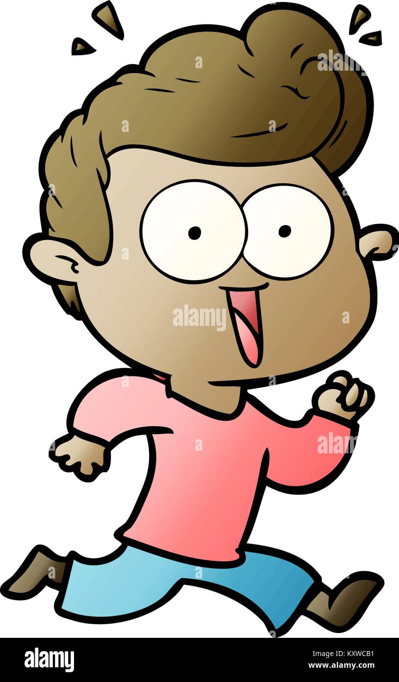 cartoon staring man Stock Vector Image & Art - Alamy