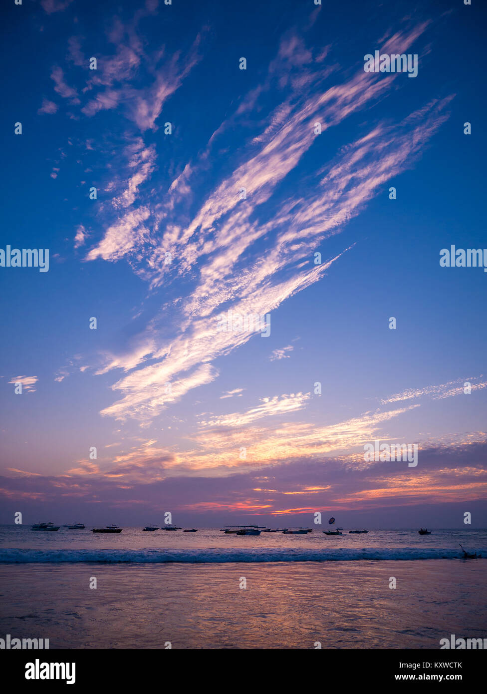 Goa Seascape. Beautiful Sunset at North Goa, India Stock Photo - Alamy