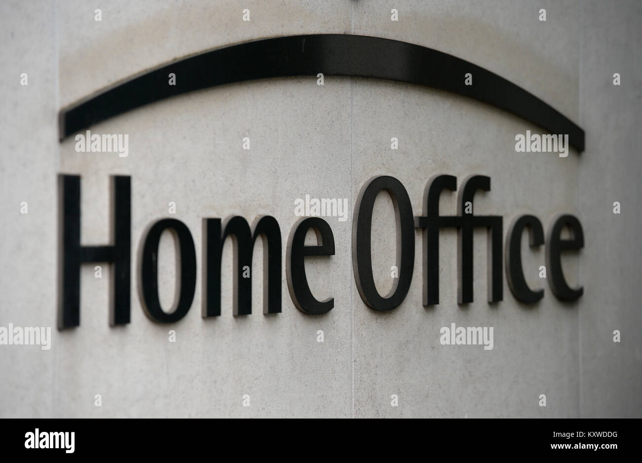 A view of signage for the Home Office in Westminster, London Stock ...