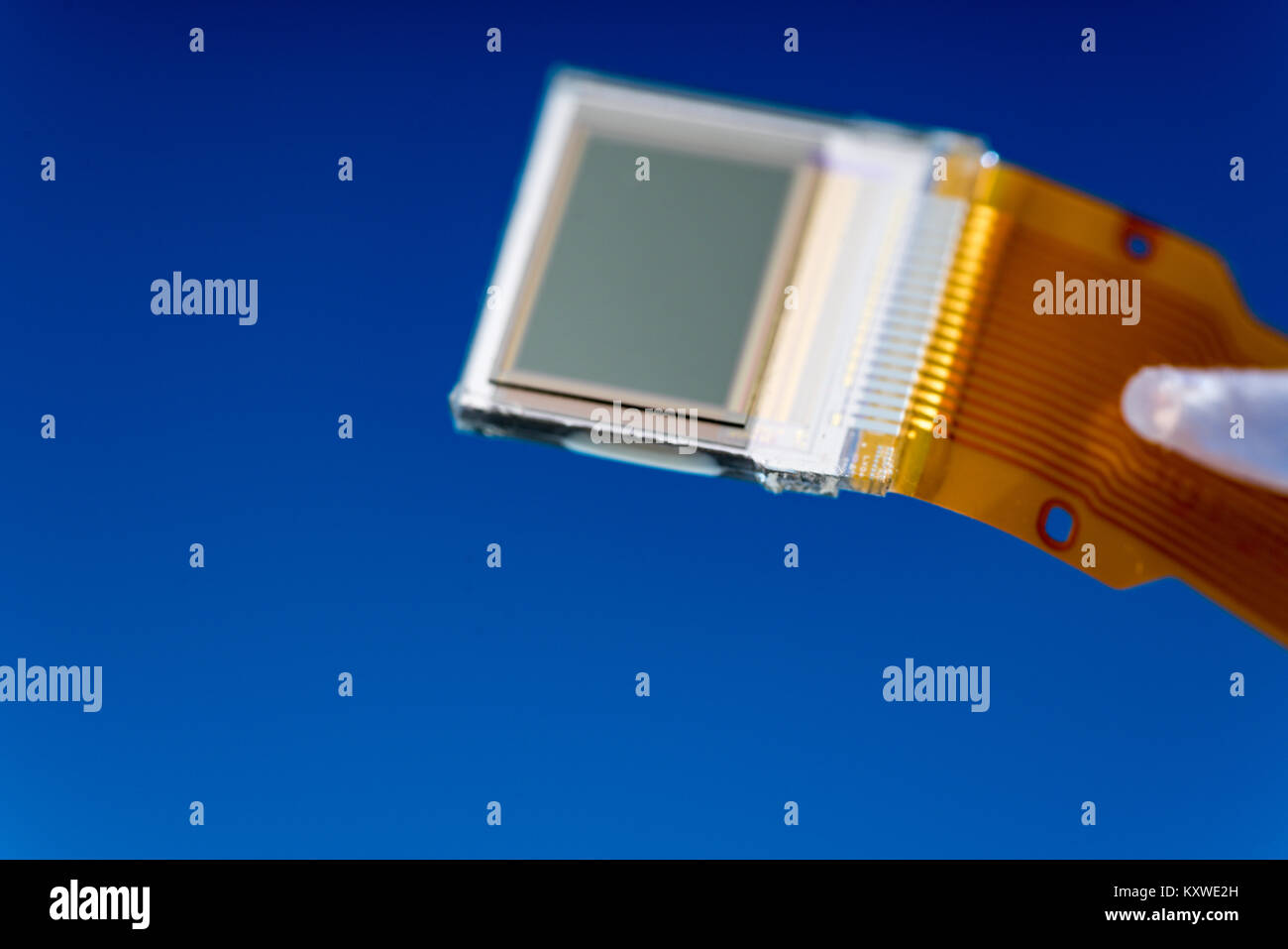 Silicon CCD matrix in the science lab Stock Photo - Alamy