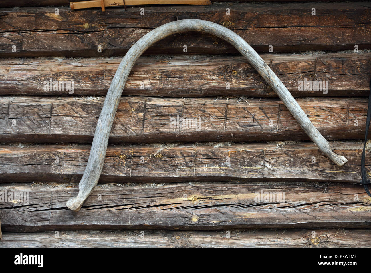 Retro stylized old wooden barn wall background Stock Photo - Alamy