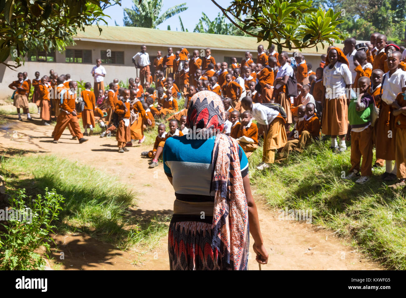 African school uniforms hi-res stock photography and images - Alamy