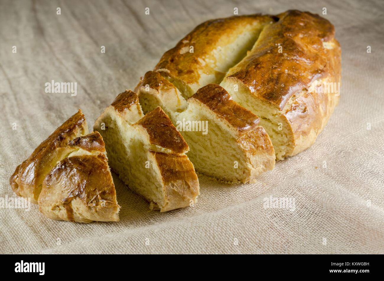 Brioche (french bread Stock Photo - Alamy