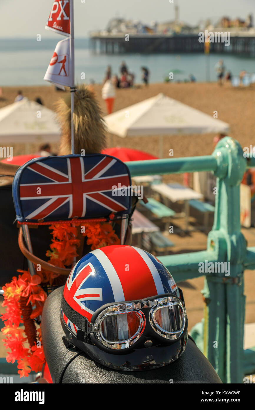 Mods attend annual gathering at the ‘Mods Weekender’ at Brighton ...