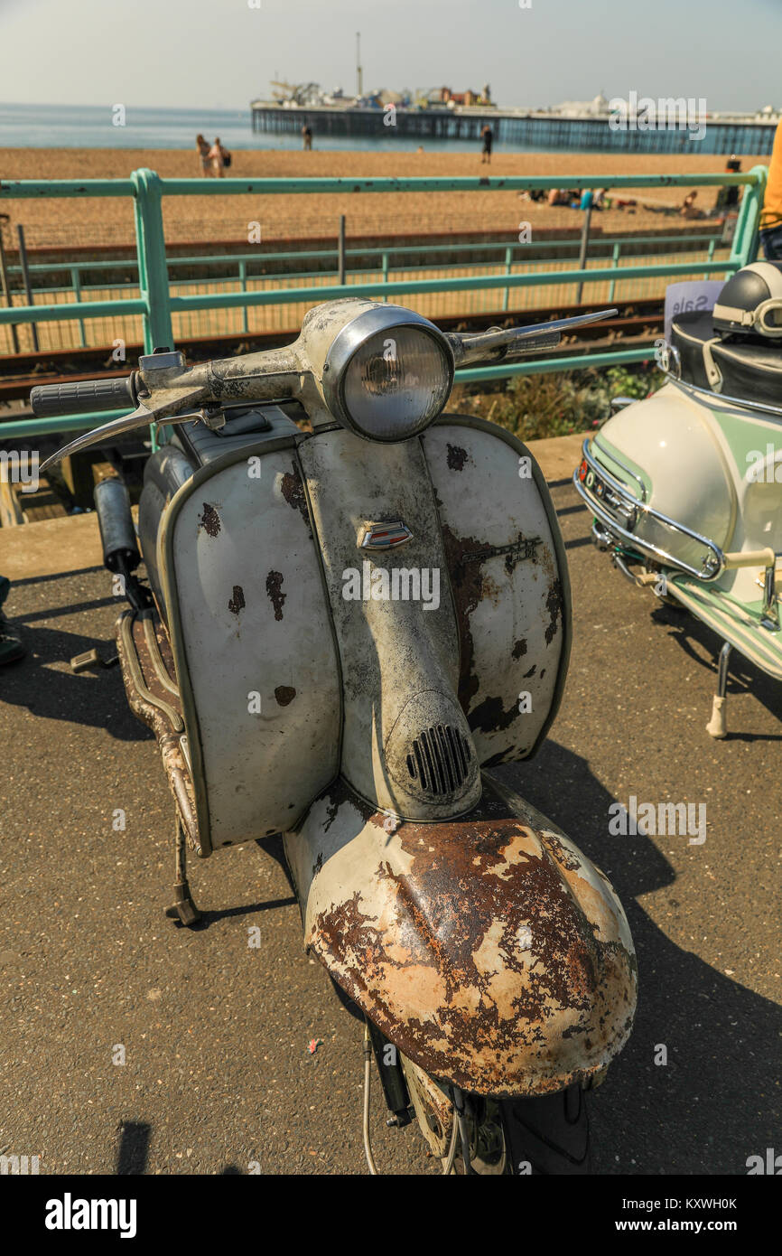 Mods attend annual gathering at the ‘Mods Weekender’ at Brighton ...