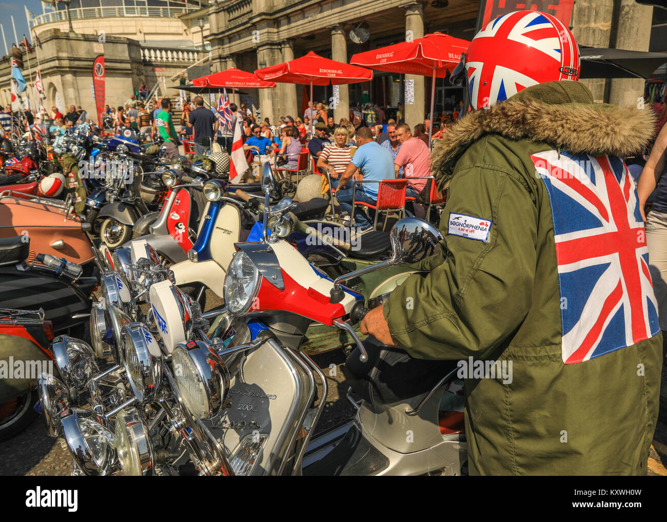 Mods attend annual gathering at the ‘Mods Weekender’ at Brighton ...