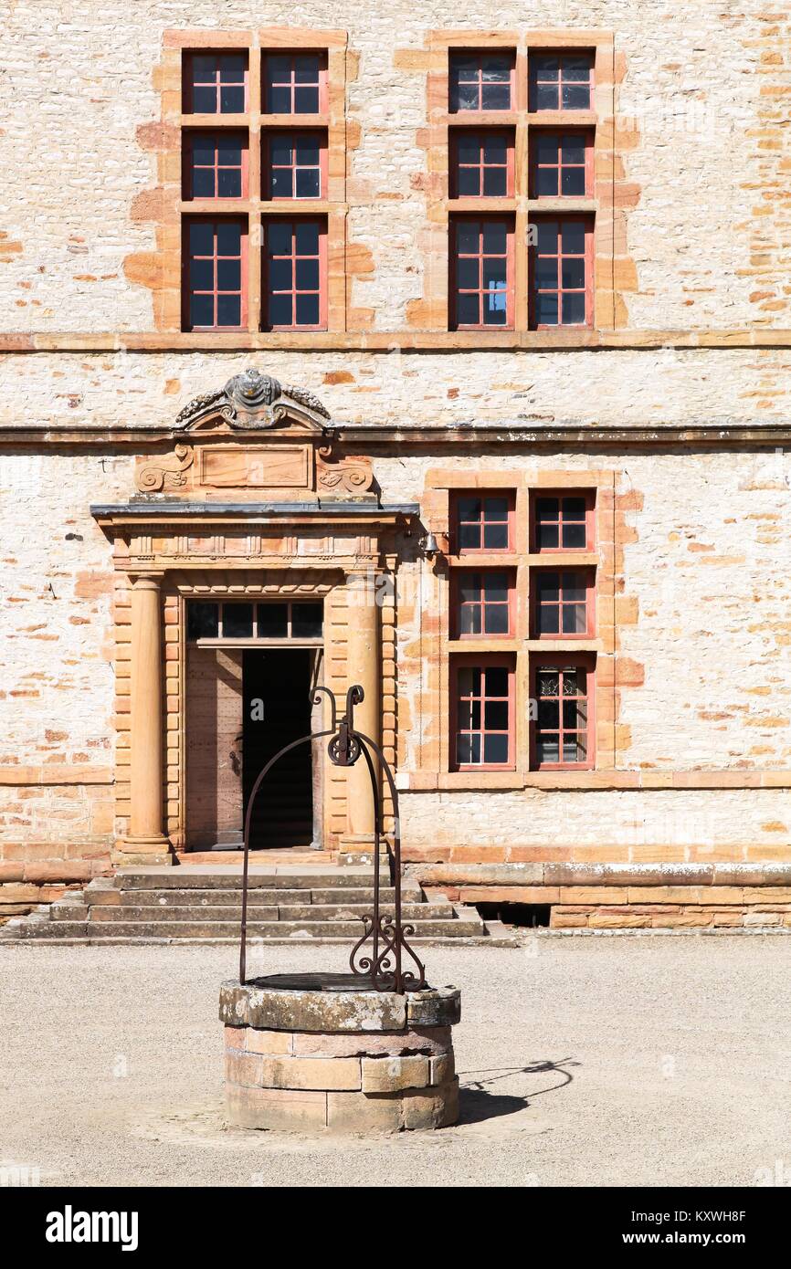 The castle of Cormatin in Burgundy, France Stock Photo - Alamy