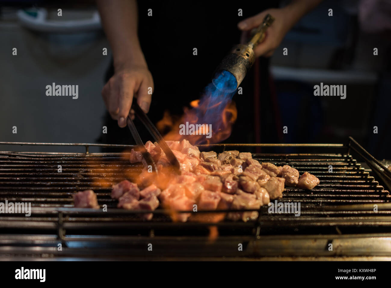 Steak cooking torch hi-res stock photography and images - Alamy