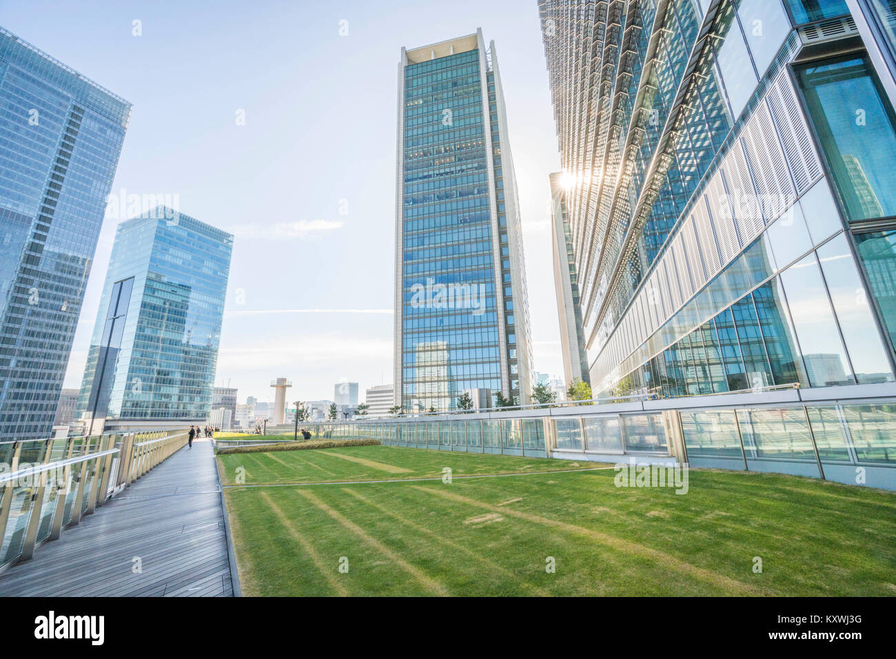 Roof top garden japan hi-res stock photography and images - Alamy