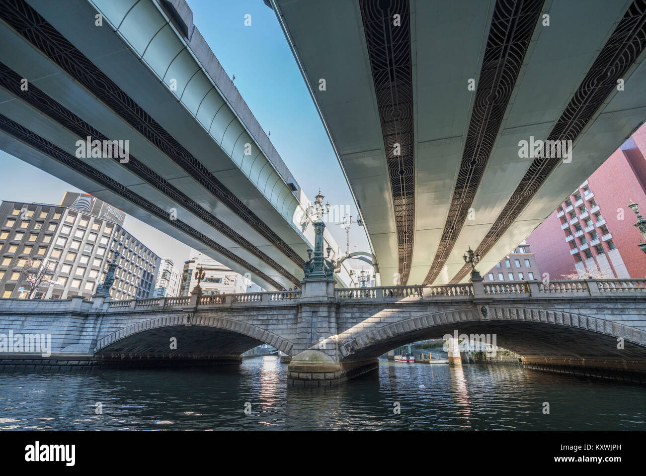 Tokyo River Cruising, Nihonbashi Bridge, Nihonbashi River, Chuo-Ku ...