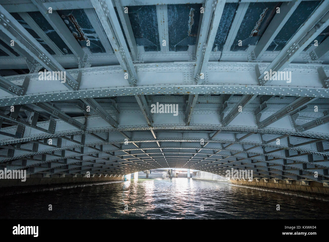 Tokyo River Cruising, Edobashi Bridge, Nihonbashi River, Chuo-Ku, Tokyo ...