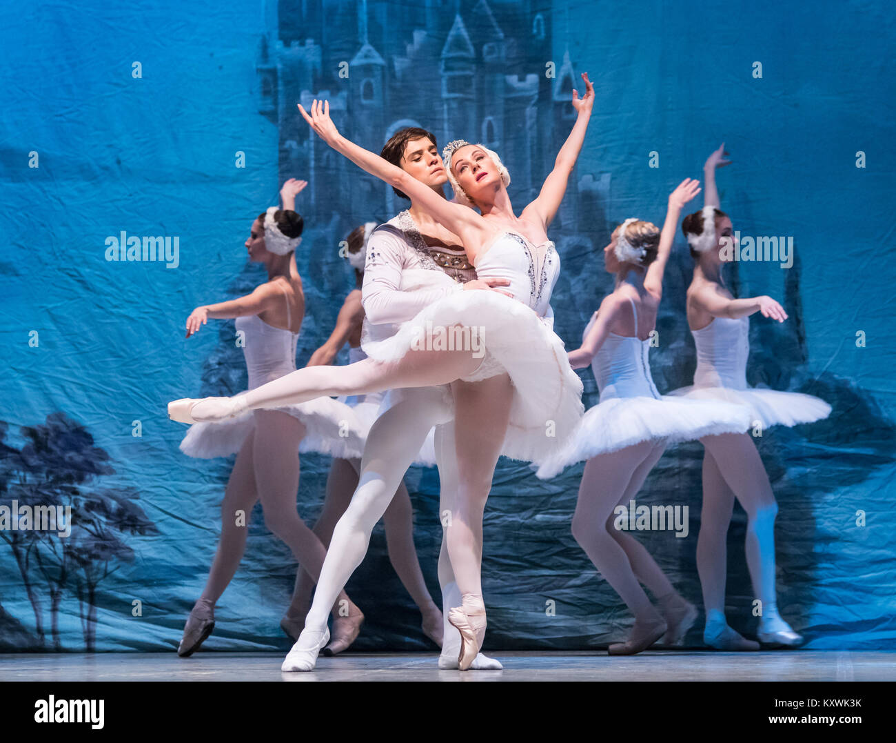 Wetzlar, Germany. 10th Jan, 2018. Swan Lake, ballet composed by Pyotr ...