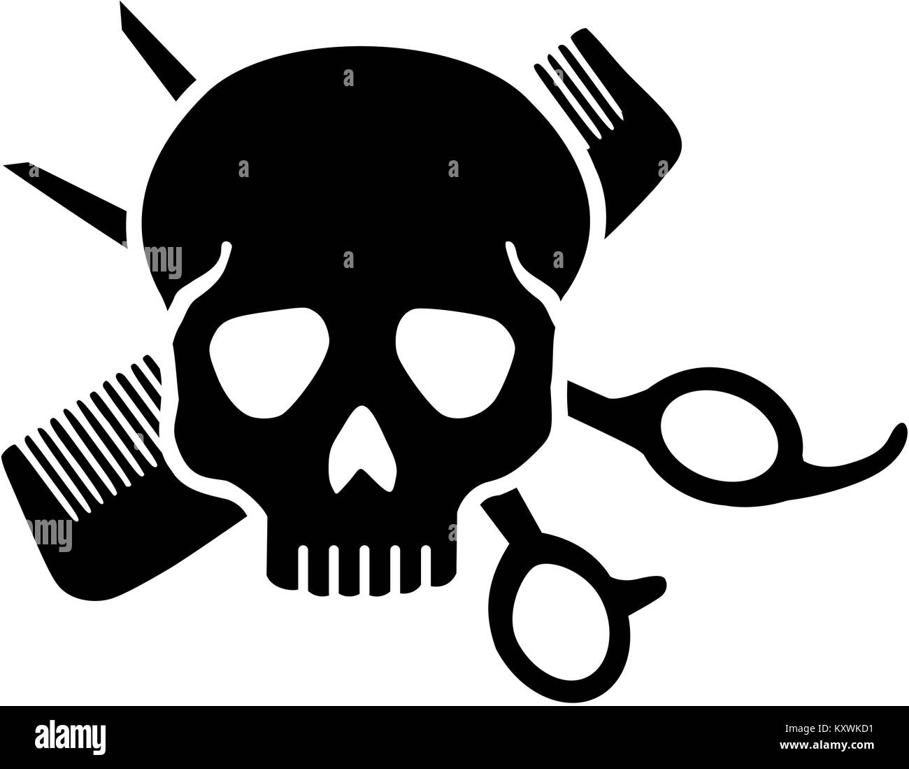 Scissor comb Black and White Stock Photos & Images - Alamy