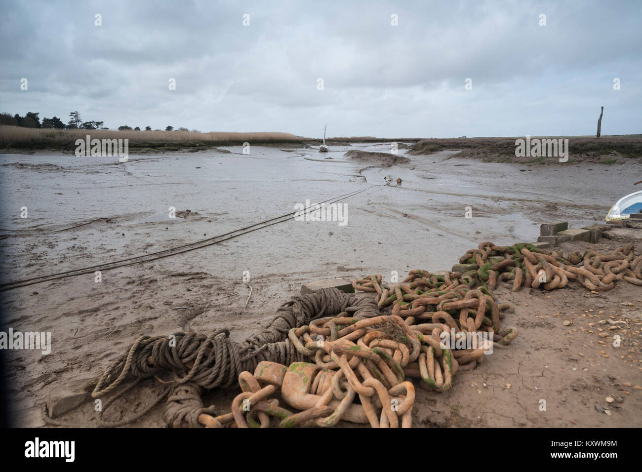 Mud & Chains Stock Photo - Alamy