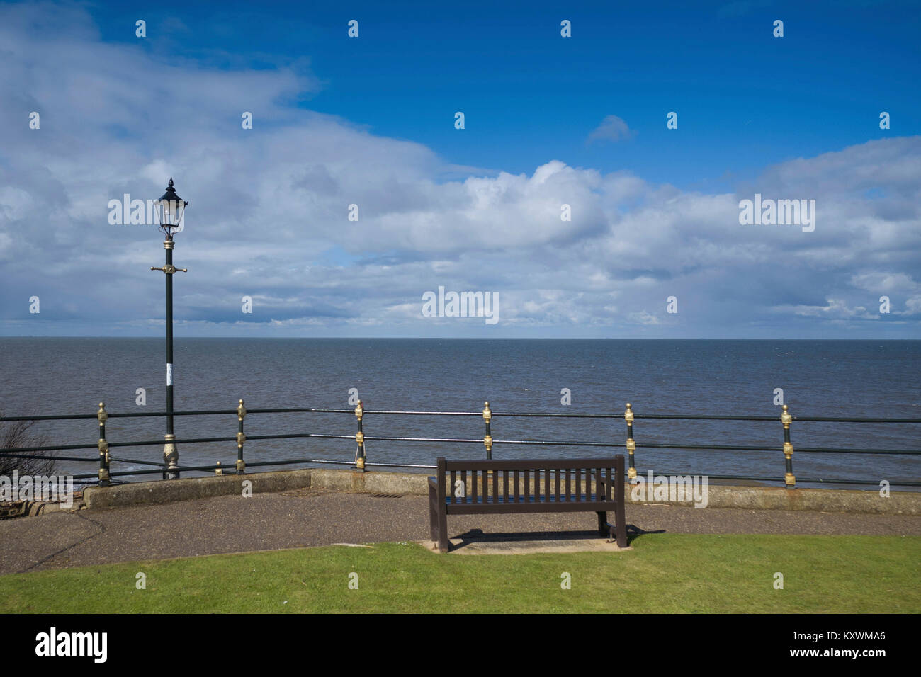 Hunstanton Cliff Top Stock Photo - Alamy