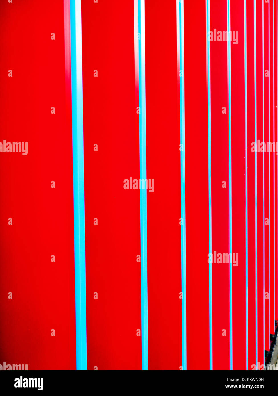 Detail of MTV Europe buiding facade in Camden Town - London, England ...