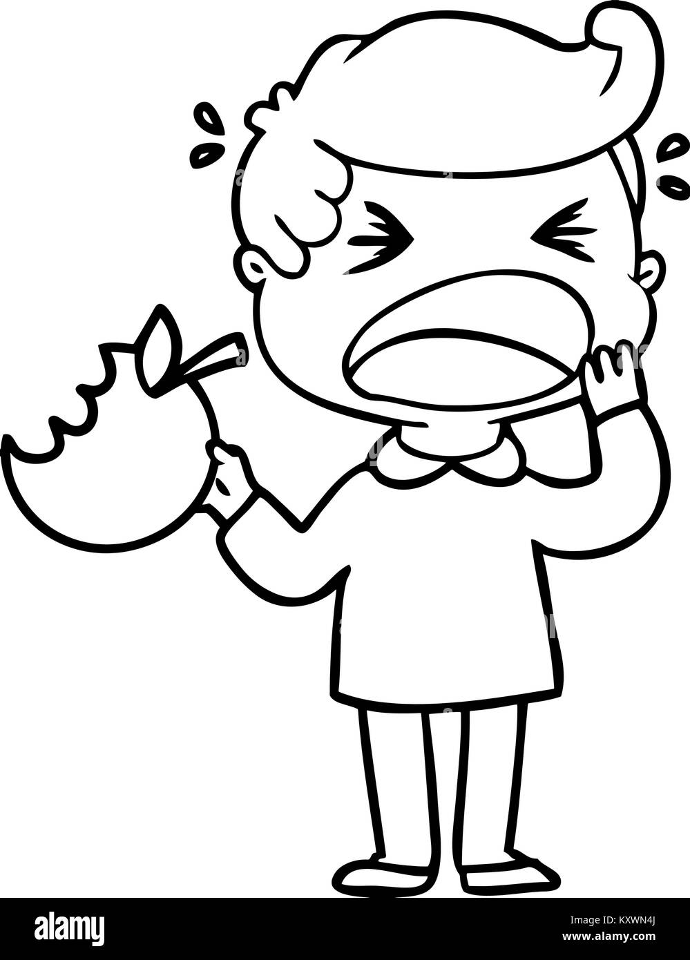 Eating bad Black and White Stock Photos & Images - Alamy