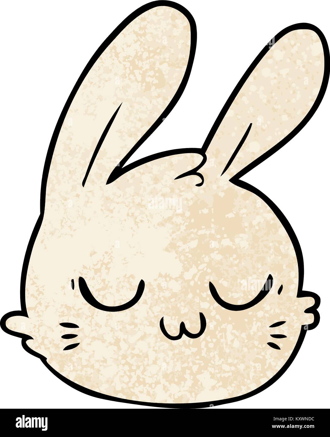 cartoon rabbit face Stock Vector Image & Art - Alamy